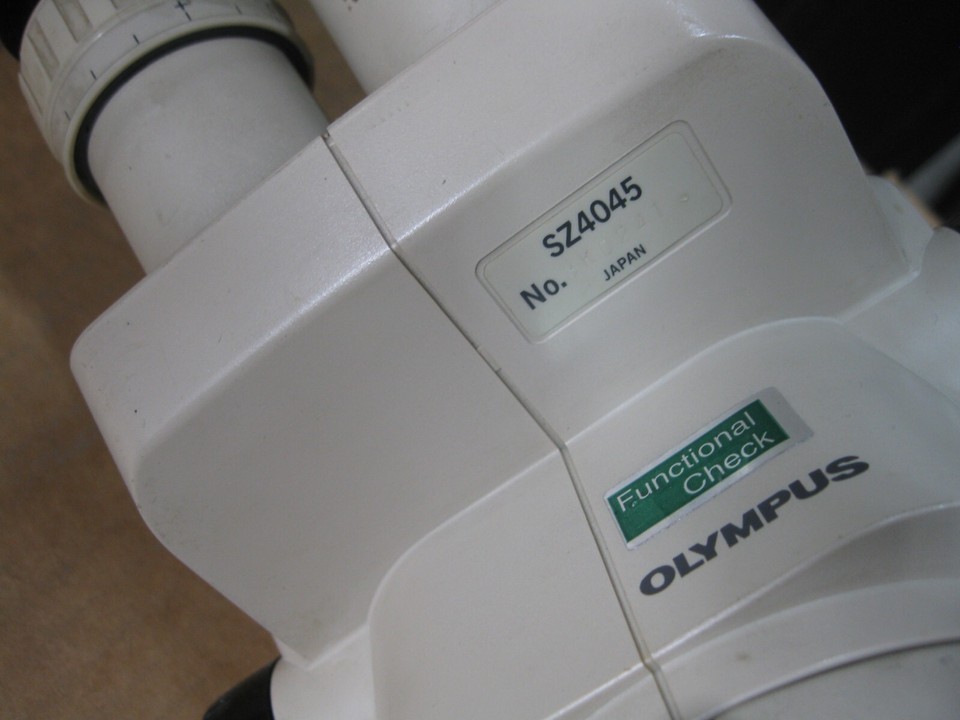 OLYMPUS SZ4045 SZ40 SZ-ST Microscope with FOSTEC Ace 20500 2 Light ...
