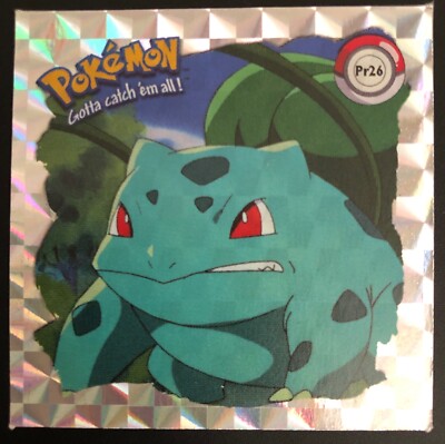 Carte Pokémon BULBASAUR PR26 PRISM HOLO English Card Artbox 1999 ...