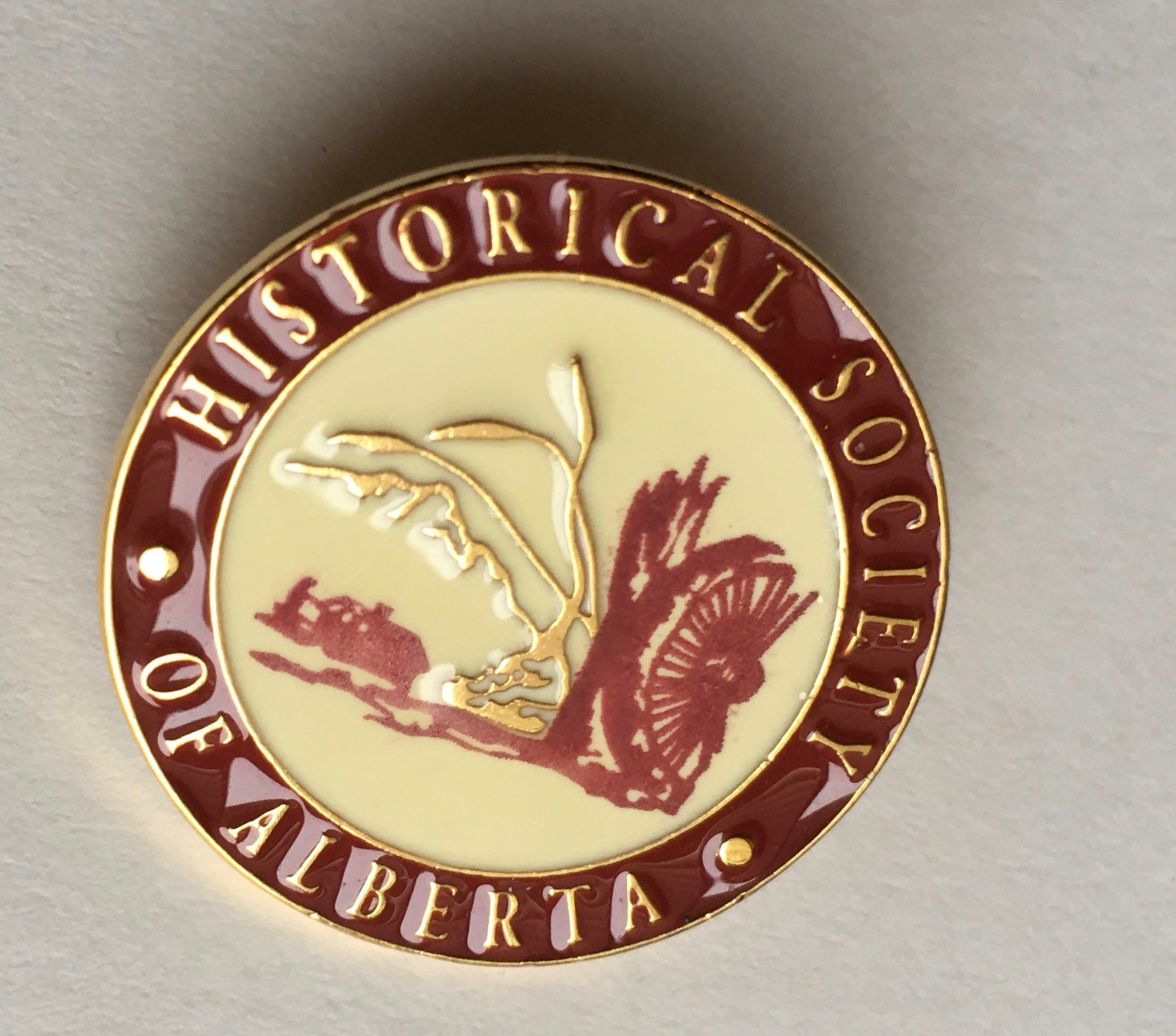 Rare Historical Society of Alberta Lapel Hat Pin | eBay