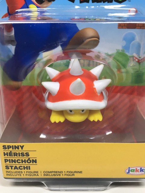 World of Nintendo Spiny Figure Toy - 2019 Jakks Pacific Super Mario for ...