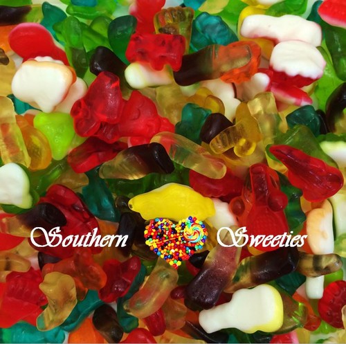 Trolli Groovy Mix 2kg Colourful rainbow soft Lollies bulk candy buffet ...