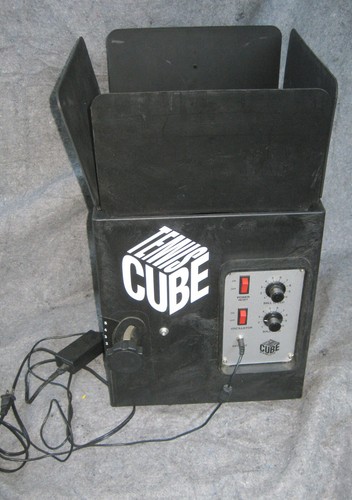 Sports Tutor Portable Tennis Cube, Battery Powered, 70 Ball Capacity ...