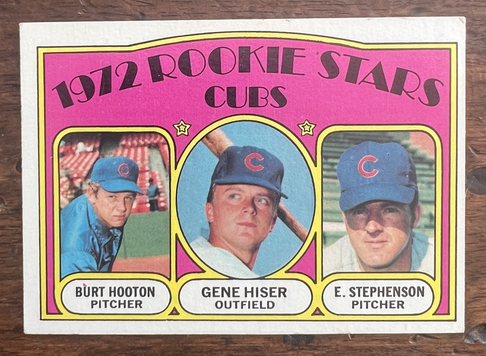 1972 Topps - 1972 Rookie Stars #61 Burt Hooton, Gene Hiser, Earl ...