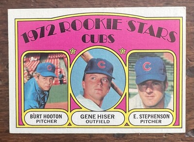 1972 Topps - 1972 Rookie Stars #61 Burt Hooton, Gene Hiser, Earl ...