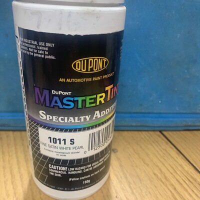 1011 S DuPontAxalta Fine Satin White Pearl Auto Paint Additive | eBay