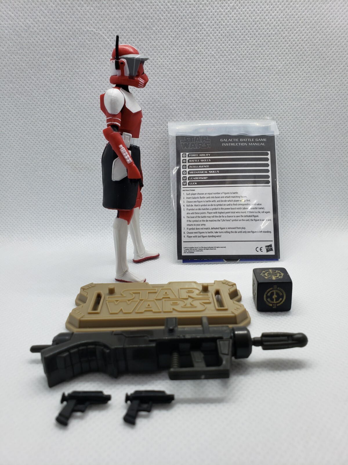 Star Wars Commander Fox (Phase 2 Armor) TCW Clone Wars CW18 2012 Loose ...