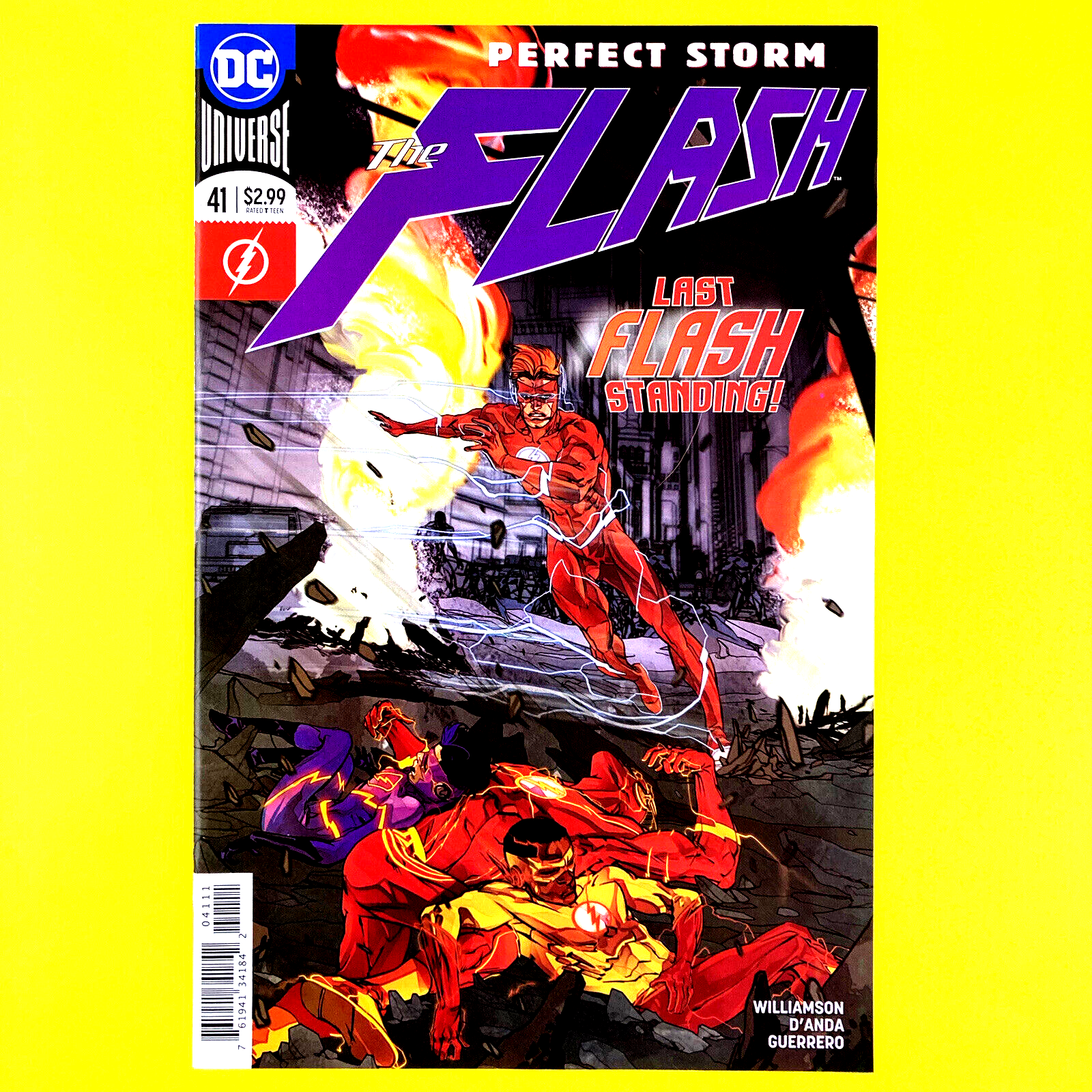 The Flash #41 DC 2018 NM- Gorilla Grodd Negative Flash Kid Flash Avery ...