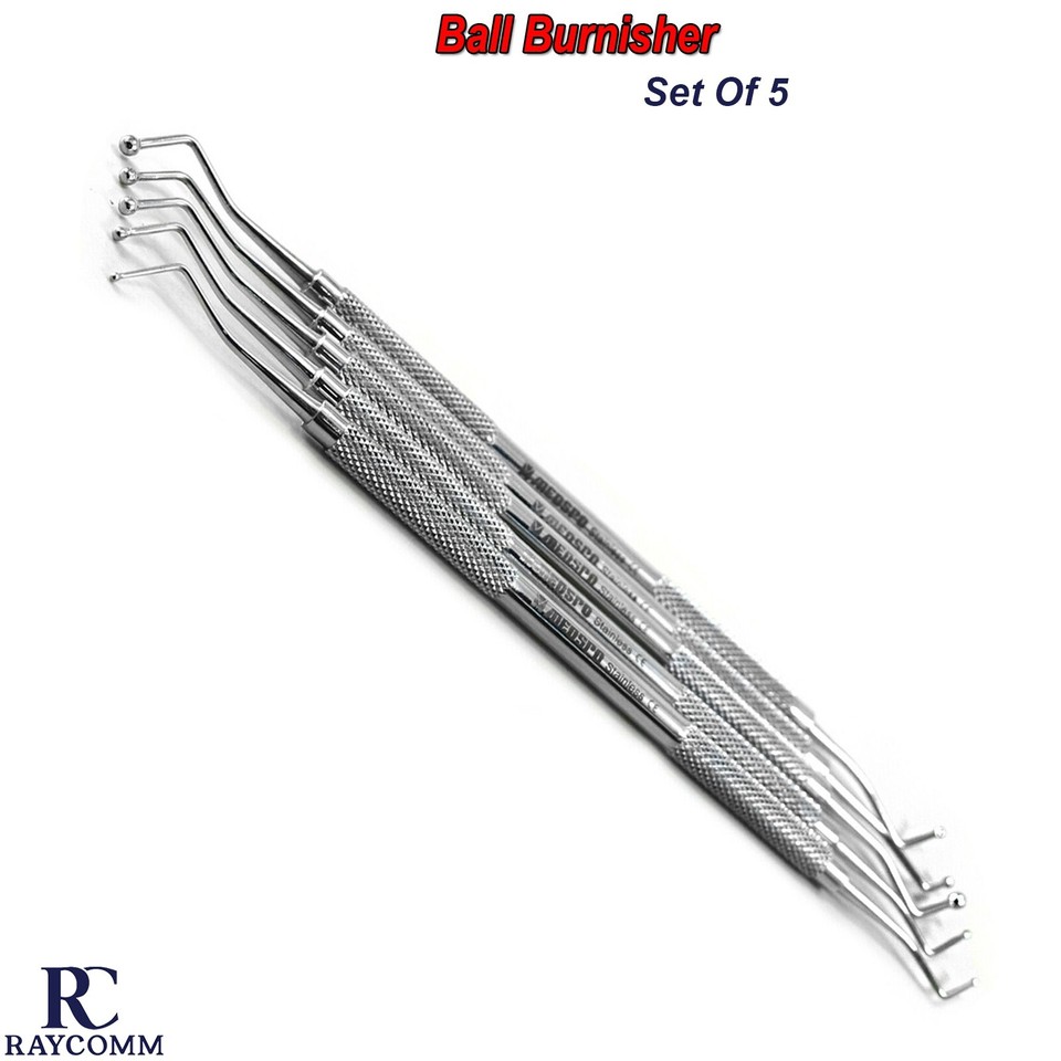 Dental Filling Composite Instruments Plugger Flat Plastic Ball ...