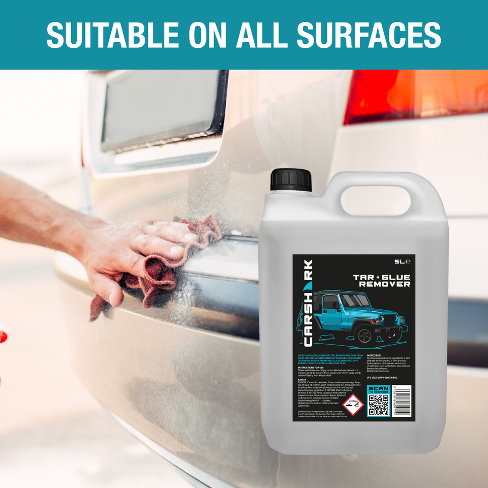 Tar and Glue Remover 5 L, Fast Acting, Removes Tar, Bitumen, Glue ...