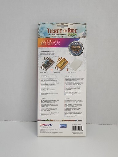 Ticket to Ride: Europe - Card Sleeves | eBay