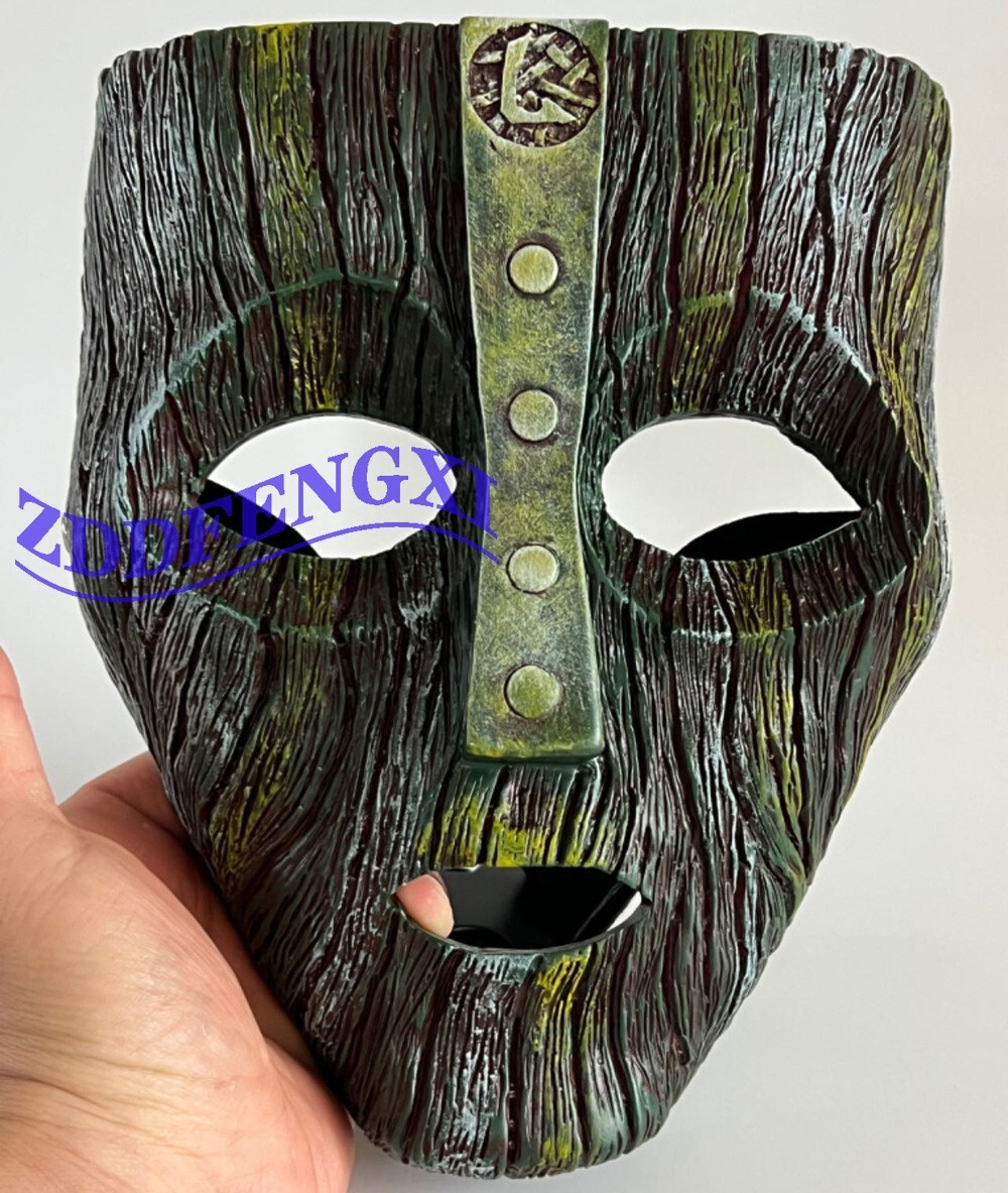 The God of Mischief Movie Loki Mask Jim Carrey Resin Face Mask Cosplay ...