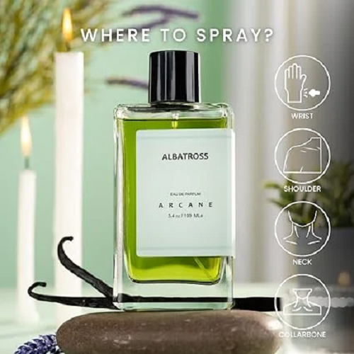 Albatross ARCANE Men’s Perfume | Long Lasting Spicy Musky Scent 100ml ...