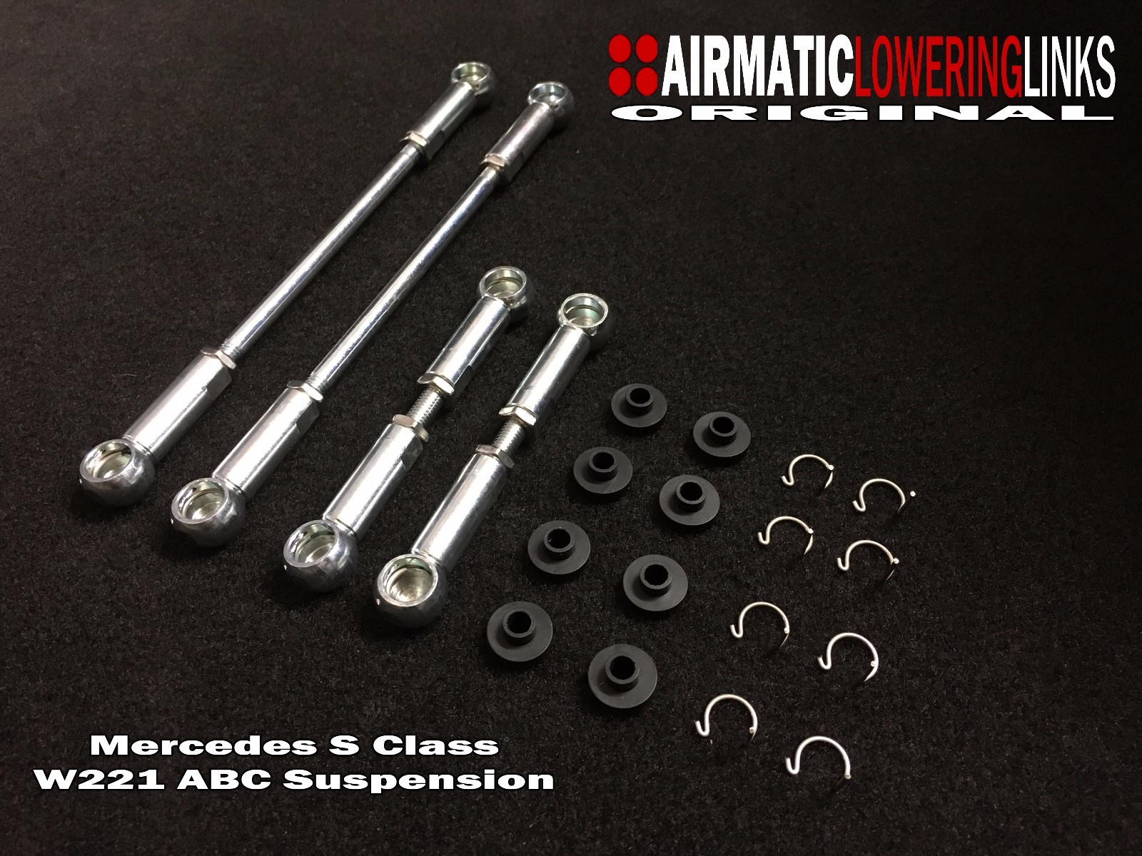 MERCEDES S CLASS S550 S63 S65 (W221) ABC SUSPENSION LOWERING KIT ...