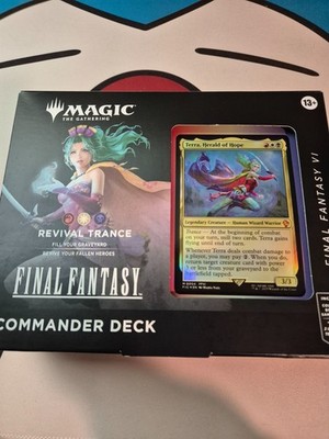 MTG Magic: The Gathering Final Fantasy VI Commander Deck Revival Trance ...