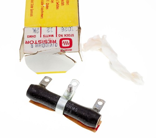 Ohmite 2K ohm, 12 watt, Series 1026 dividohm vitreous enameled resistor ...