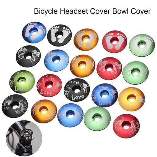 Bike Front Lid Ultra-ligh Headsets Parts Bicycle Headset Cover Bowl ...