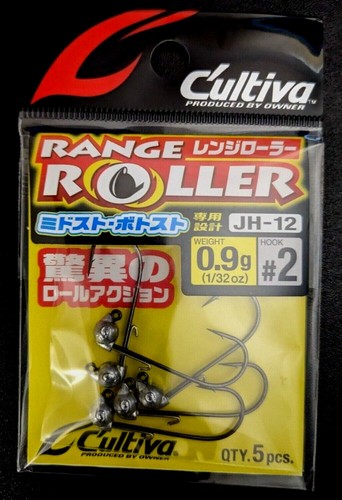Owner Cultiva Range Roller JH-12 Finesse Jig Head Mid Strolling | eBay