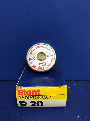 NOS Stant Radiator Cap # R20 Pressure rating 15 lbs | eBay