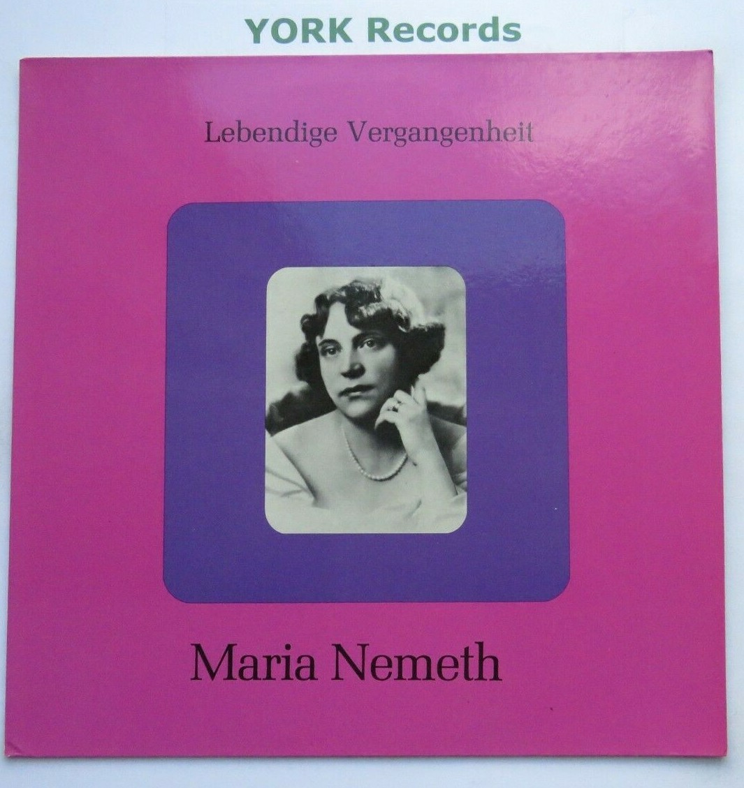 LV 214 - MARIA NEMETH - Excellent Condition LP Record Lebendige ...