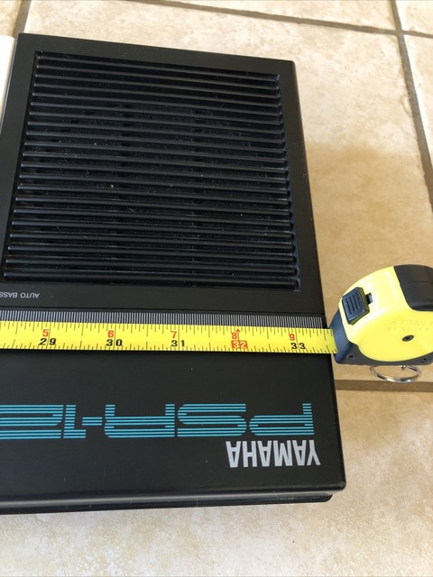 Yamaha Psr-12 Vintage 49 Keys Keyboard Synthesizer No Adapter for sale ...