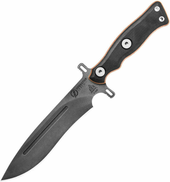 TOPS Operator 7 Drop Point 7.25" Fixed Blade Knife (OP7-01) for sale ...