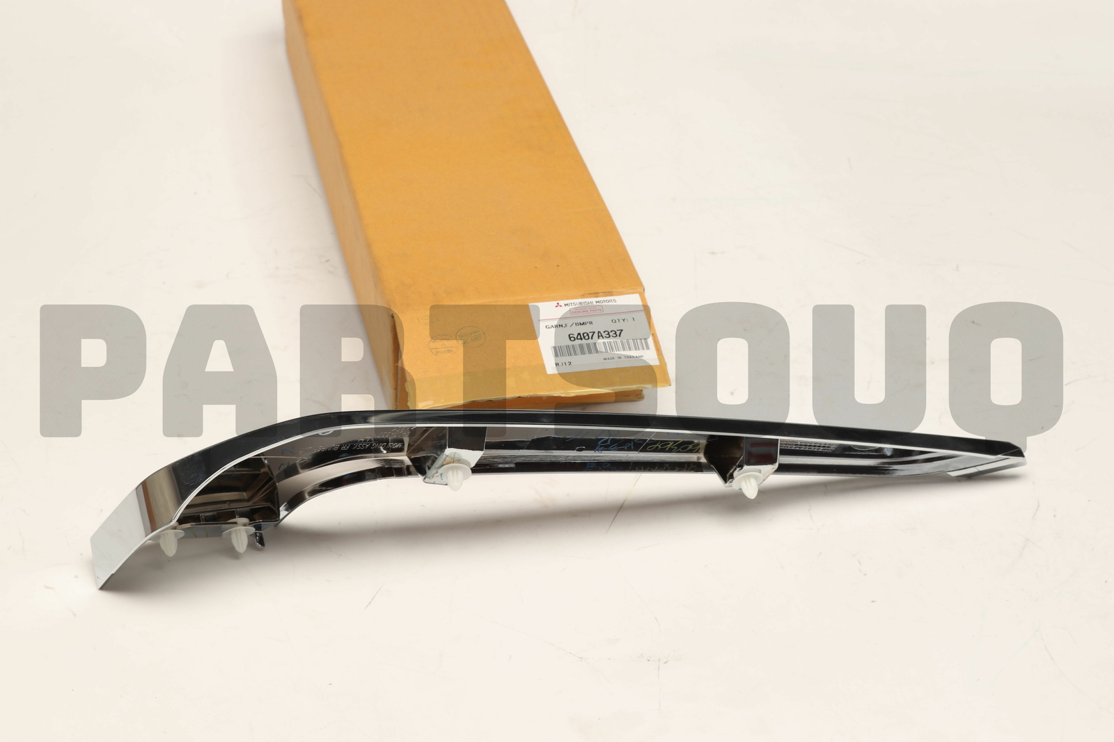 6407A337 Genuine Mitsubishi GARNISH,FR BUMPER SIDE LH | eBay