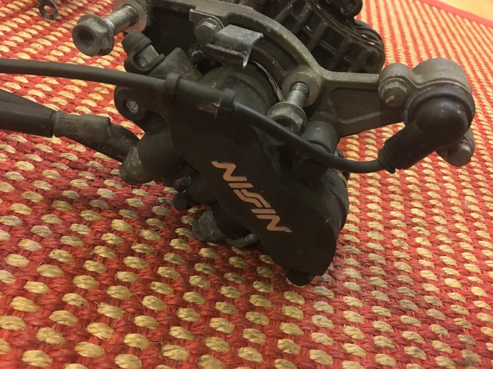 03 04 05 06-10 Honda ST1300 ST1300A ABS Front Brake Calipers Lines Pads ...