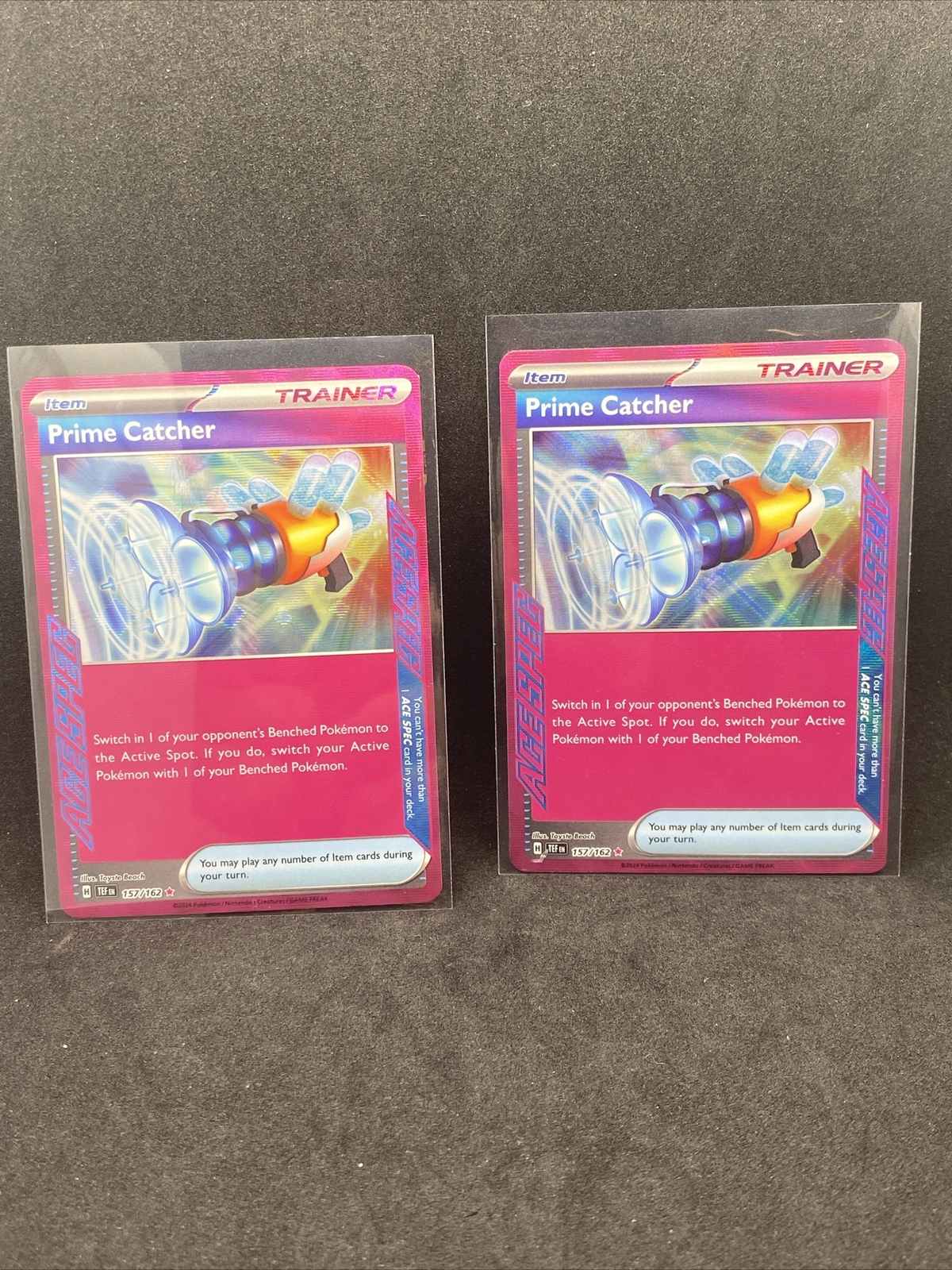 Pokemon Prime Catcher 157/162 Temporal Forces ACE SPEC Rare X 2 Pcs. | eBay