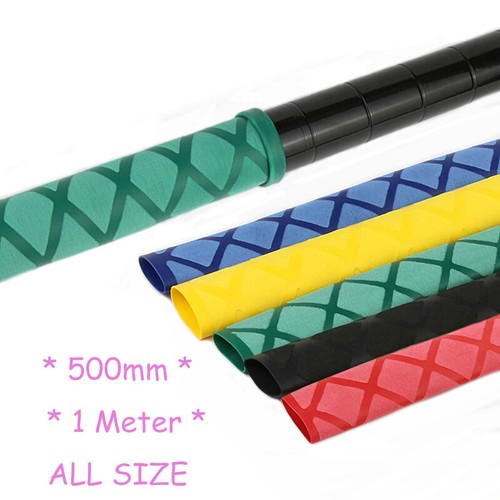 Non-Slip Heat Shrink Tubing Textured Heatshrink X Wrap Sleeving Handle ...