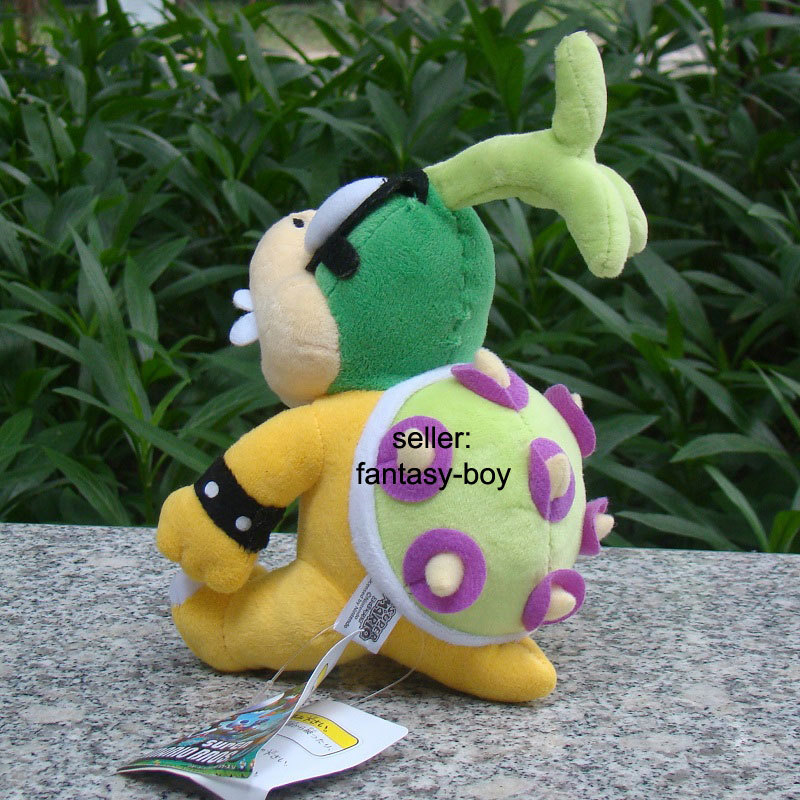 2X Super Mario Bros Plush Toy Lemmy Iggy Twins Koopalings Stuffed Toys ...