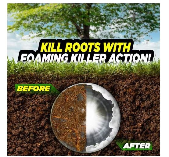 Root Killer 10Lb Foaming Drain Cleaner Removes Tree Roots Pipes Sewer ...