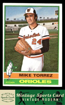 1976 Topps - Mike Torrez - #25 Baltimore Orioles VG/EX | eBay