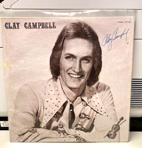 Clay Campbell- Clay Campbell -Fiddler Record: FLP-301, Vinyl , LP Album ...