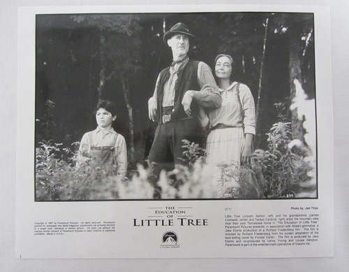 Education of Little Tree Movie Press Photo B&W 8x10 w/ Announcement ...