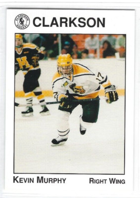 1992-93 Clarkson Golden Knights (ECAC) Kevin Murphy | eBay