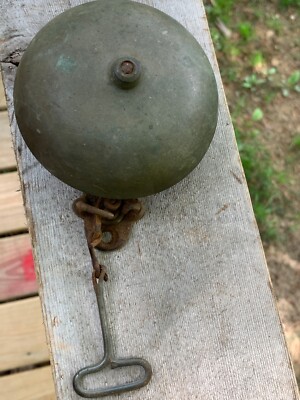 Working Vintage 4" Brass pull chain Bell | eBay