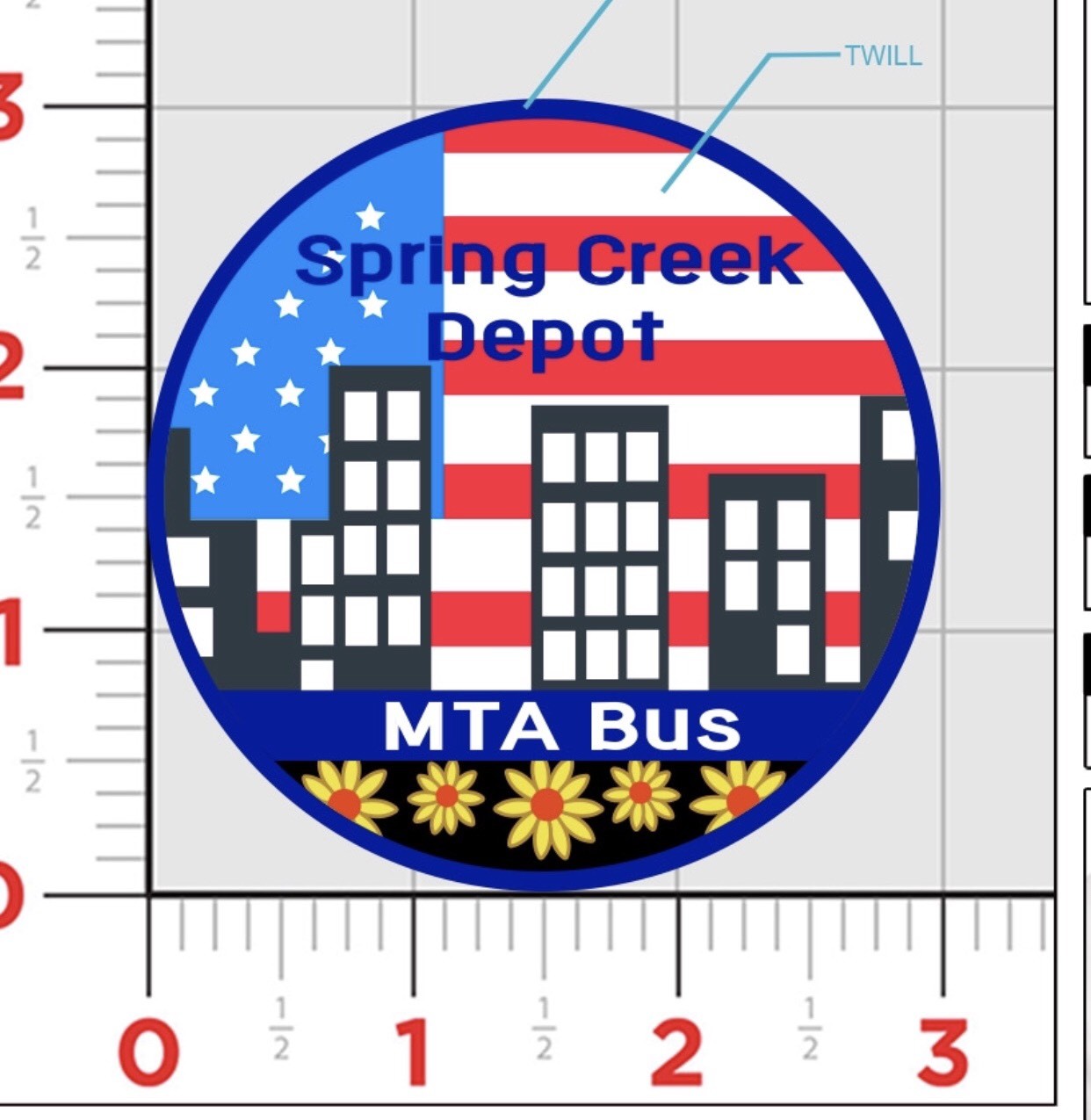 Spring Creek Depot Logo Patch | eBay