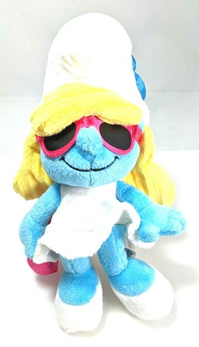 The Smurfs Smurfette Plush Doll Bean Bag Kids Stuffed Toy Play ...