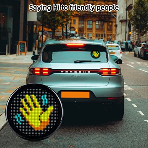 Funny Car Accessories Led Safety Car Sign Light 2nd Generation Custom ...