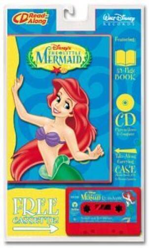 Disney's The Little Mermaid Read-Along w/Enhanced CD, 32 Page Boo ...