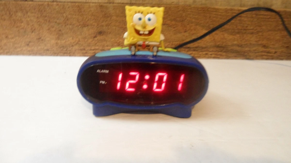 Led Alarm Clock Spongebob