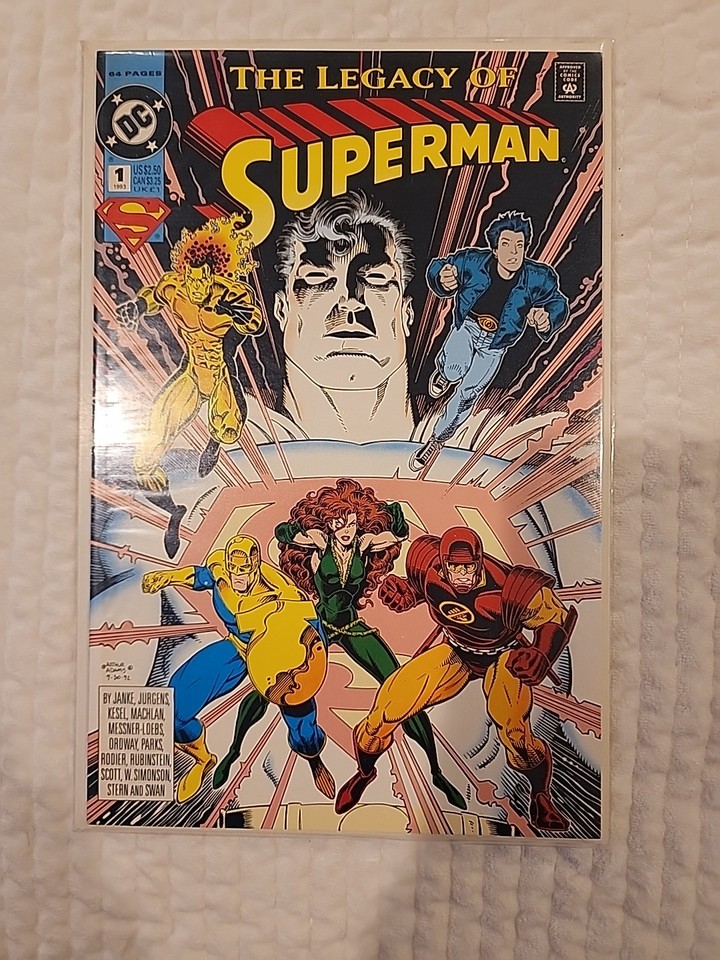 Superman: The Legacy of Superman #1 (DC Comics March 1993) | eBay