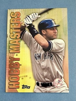 2001 Topps Derek Jeter “Hobby Masters Insert” #HM2 - New York Yankees ...