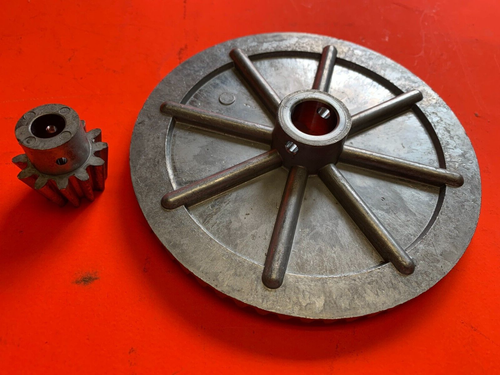 Bevel gear set for Agri-Fab spin spreaders 47209 60T (5" OD, 5/8" ID ...