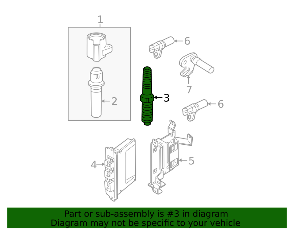 Genuine Ford Spark Plug PZK-1F-X | eBay