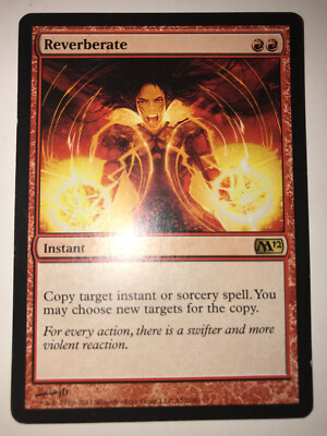 MTG Reverberate M12 2012 Core Set Magic The Gathering x1 LP/NM | eBay
