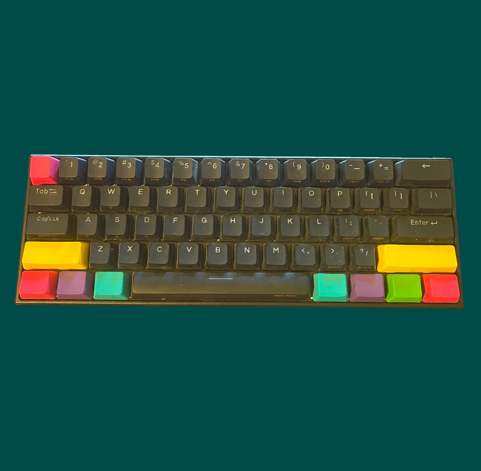 Anne Pro 2 Mechanical Keyboard Arrow Keys on up to 8 Hours Extended ...