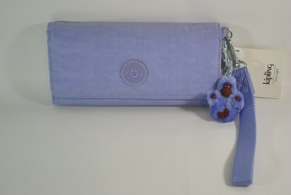 New With Tag Kipling RUBI Large Wallet / Wristlet with Furry Monkey | eBay
