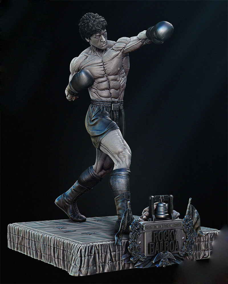 1/8 1/6 Rocky 3D Printing Garage Kit Figure Model Kit Unpainted ...