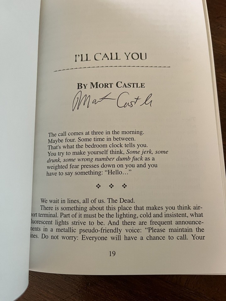 TRIPLE SIGNED Masques V: Further Stories Gary Braunbeck Mort Castle Tim ...